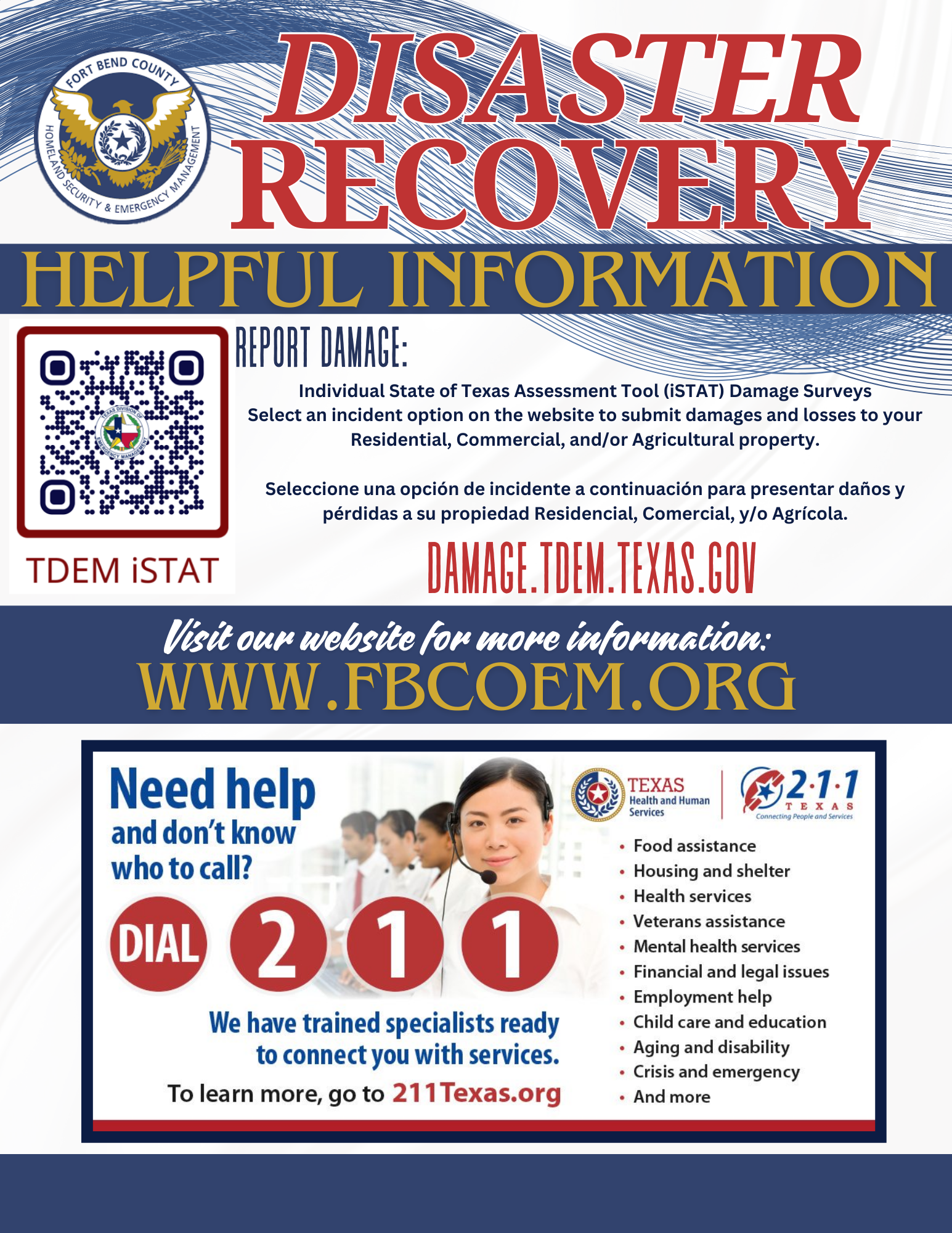 Hurricane Beryl Recovery Information | Fort Bend County
